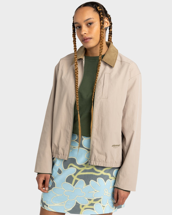 Womens Stand Casual Jacket - ALUMINUM / S/8 | Element Brand